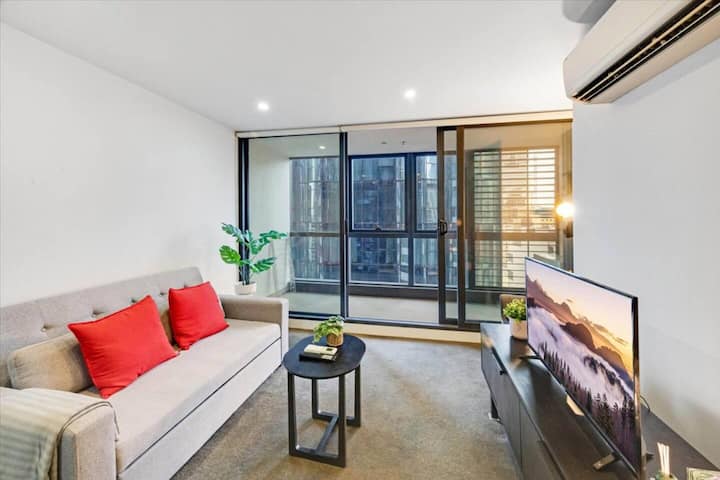 Stylish Clean 1br Apt • Central Of Melbourne Cbd - Melbourne