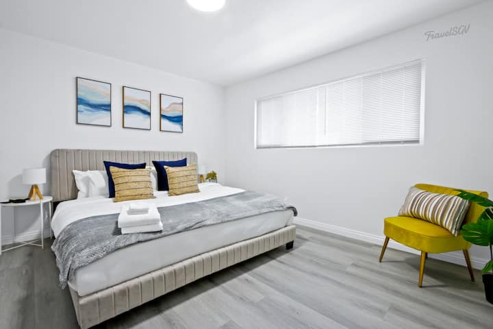 Stylish 1br Unit + Parking + Near Dtla #Travelsgv - Monterey Park, CA