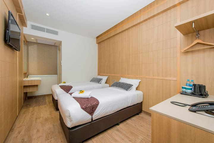 Superior Twin Room On The Fringe Of Downtown - Bedok