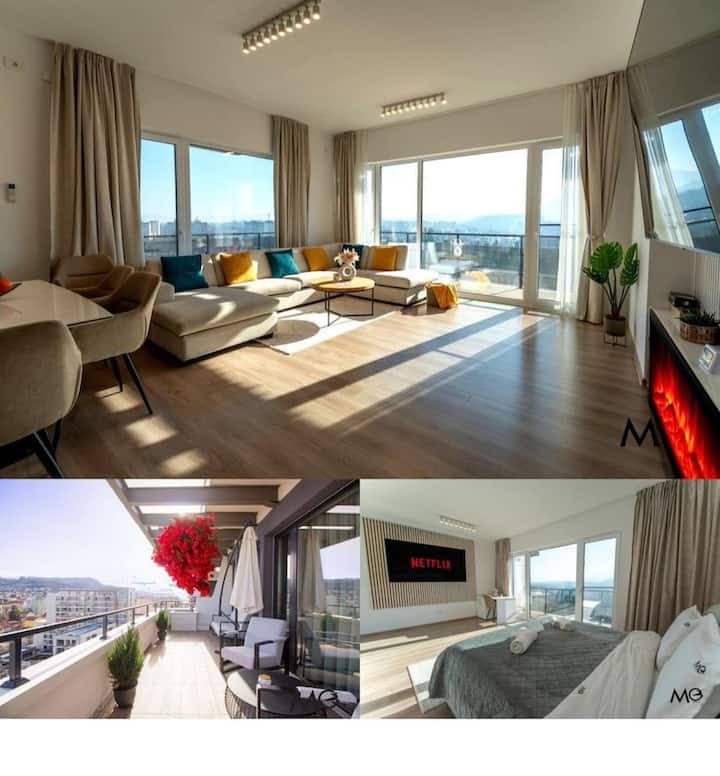 Mohost Penthouse Top Floor Luxury Mountain View-ac - Brașov