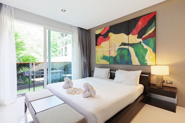 Et418 - Patong Studio For Two, Quiet Spot & Pool - Patong Beach