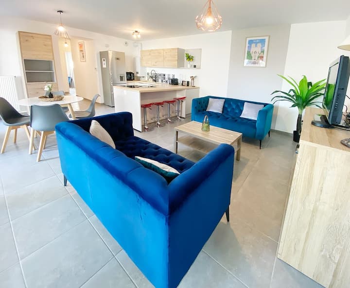 Chez Pablo, Jardin, Parking Privé - Reims