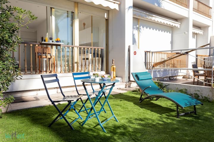 Wehost Jardin & Mer -Cœur Prom. Anglais-2pers/1lit - Gare de Nice Ville