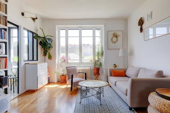 Croix Rousse - Spacieux Et Cozy Pour 4 Personnes - Lyon