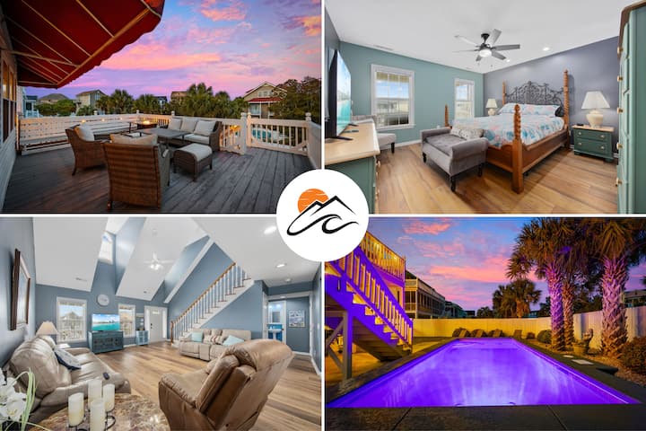 5br Beach House W/ Heated Pool | Great Views! - North Myrtle Beach, SC