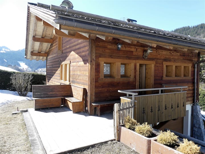 Petit Lutin - Chalet 6 Pers. Terrasse, Pistes Skis - Manigod