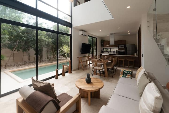4br Luxury Villa With Private Pool & Concierge - Tulum