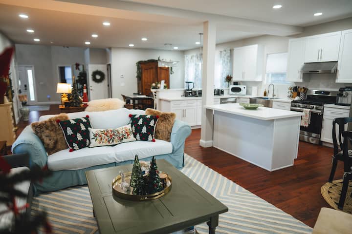 Beach Retreat+11br/4bth+f1 Vr Sim, Up To 21 Guests - Red Bank, NJ