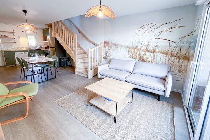 Belle Maison Récente Avec Terrasse à Stella-plage - Merlimont Plage