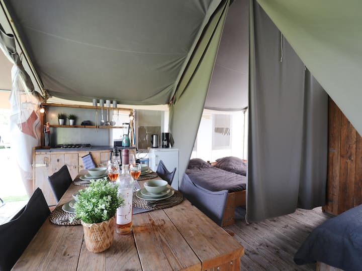 Tente Safari, Frise - Dokkum