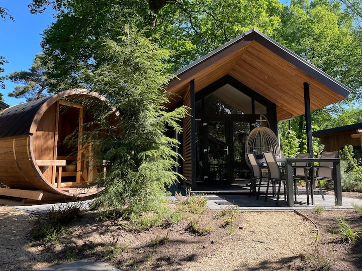 Tiny Lodge Eco 4 Persons With Sauna - Ede