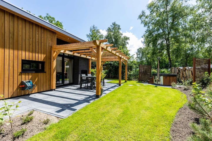Berken Lodge Eco 4 Persons With Hottub And Sauna - Lunteren