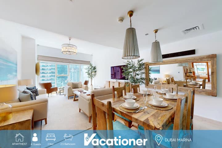 Trident Bayside - Beautiful Two Bed In The Marina - Dubai Marina