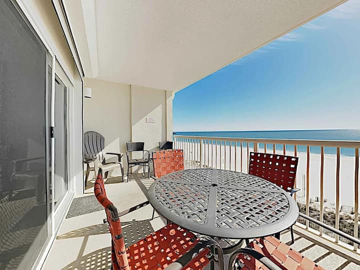 Pre-christmas Sale! Beach Front W/great View - Gulf Shores, AL