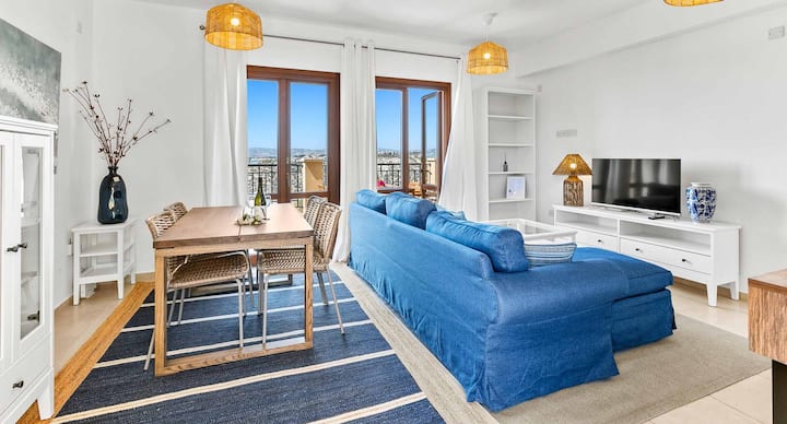 Apartment Bj12 Amazing Sea Views, Aphrodite Hills - Мандрия