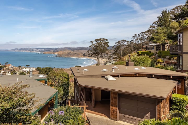 Small Home With Ocean View Walk To Restaurants - Pacifica, CA
