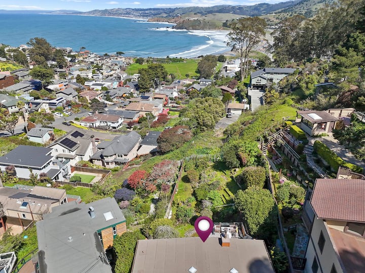 Coastal Retreat W Ocean View Walk To Restaurants - Pacifica, CA