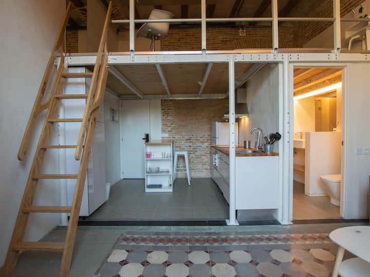 Appartement - Dúplex 1 Chambre Pour 2 Personnes. - Barcelone