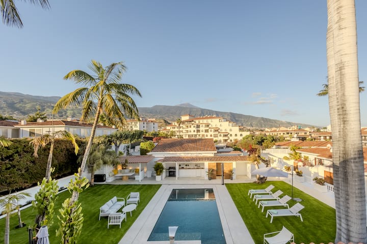 Luxury Villa Teide View, Heated Pool, Sauna, Golf - Puerto de la Cruz