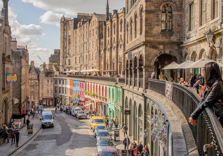 West Bow (Victoria St) Just Off Royal Mile - Edimburgo