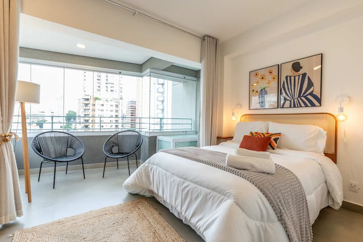 Studio Completo A 5min Do Allianz Parque | Mp1410 - Sao Paulo