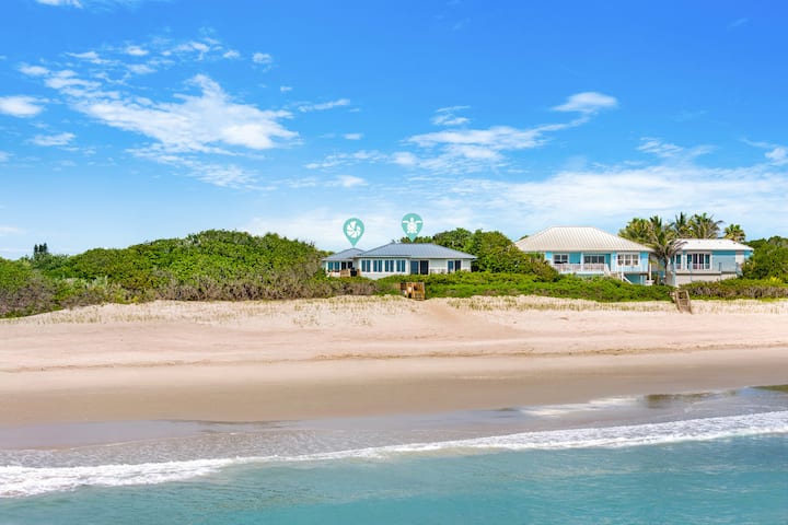 Two Homes With Pools, Spas & Private Beach Access - Melbourne Beach, FL