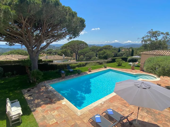 Magnifique Villa Vue Mer Dans Domaine Privé - Les Issambres