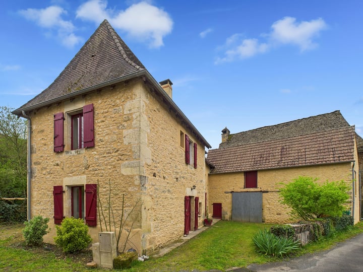 Charmante Maison En Pierre Pour 6 - Valojoulx - Montignac