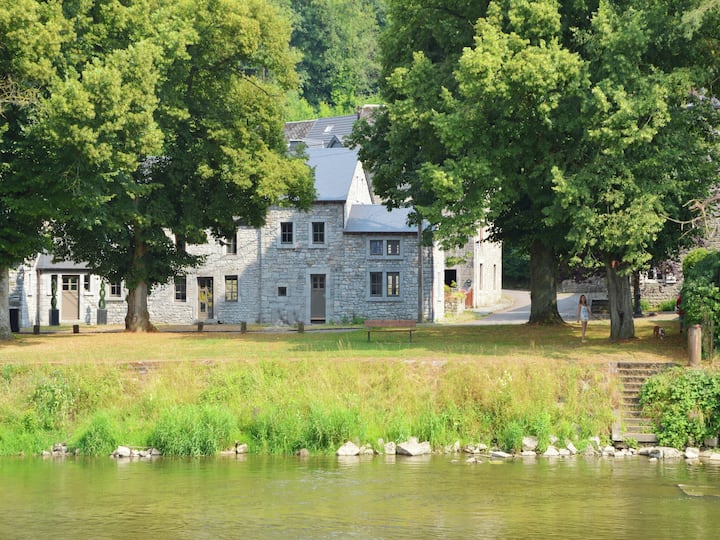 Cottage De Luxe Au Bord D'une Rivière à Hamoir - Durbuy