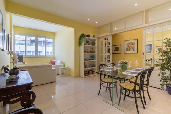 Comfort 4 Minutes From Leblon Beach | Ap801 - Rio de Janeiro