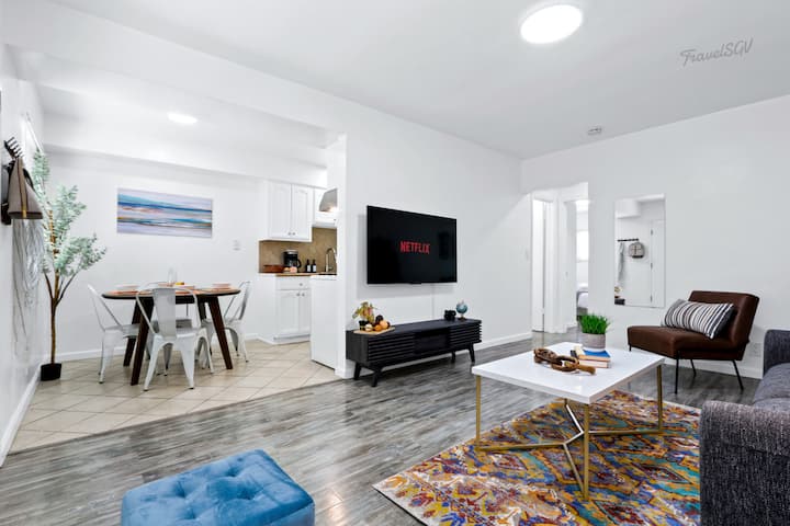 Tranquil 2br Unit + Parking + Near Dtla #Travelsgv - Alhambra, CA