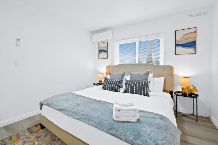 Stylish 2br Unit + Parking + Near Dtla #Travelsgv - Alhambra, CA