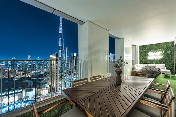 High-rise Haven, Burj/fountain View - Vast Outdoor - Dubai
