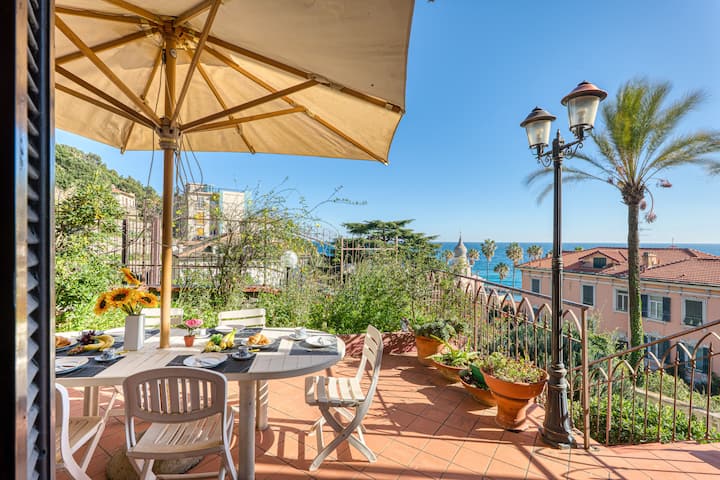 Timeless Escape Villa - Garden And Sea - Imperia