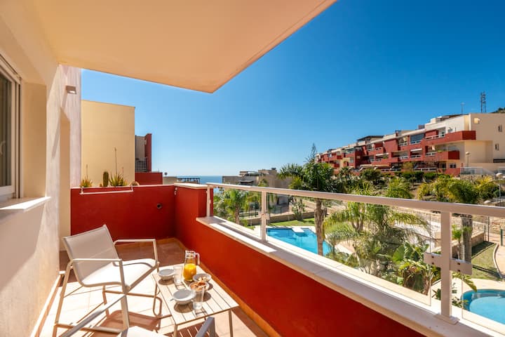 Santangelo - Pool & Sea Views Benalmádena Apartmen - Benalmádena
