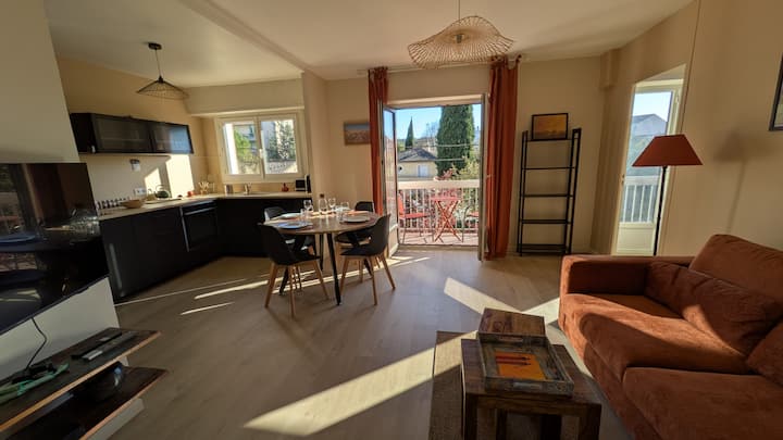 Le Sacré-cœur: Cosy T3 Balcon & Parking-400m Métro - Jean-Jaurès - Toulouse
