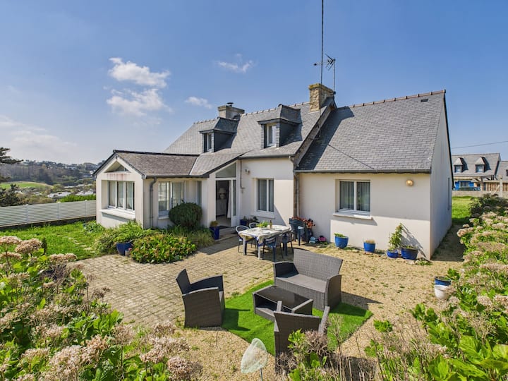 Maison 6 Adultes 2 Enfants - Jardin - 150m Plage - Trélévern