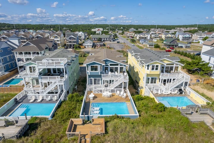 One Of These Nights: Ocean Views, Pool And Hot Tub - Nags Head, NC
