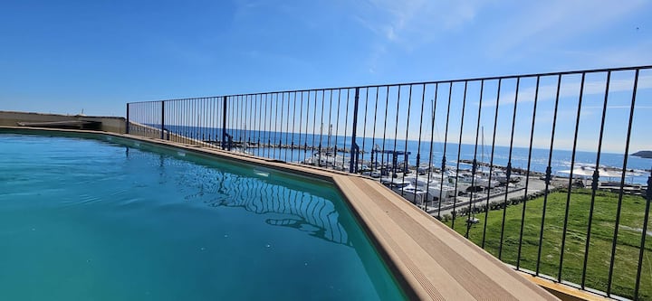 Voiles Blanches-clim-wifi-piscine En Residence- - Solenzara