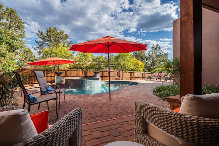 Exquisite Retreat Salt Private Pool, Spa, Mtn View - Sedona, AZ