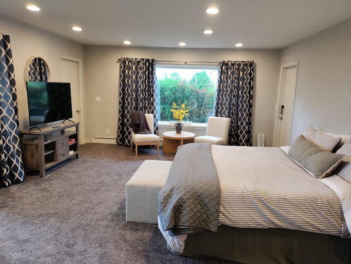 The Graphite Suite: King Bed With Lake Views - Dundee, NY
