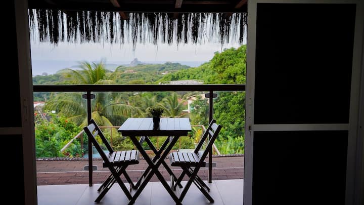 Flat Superior Com Vista Panorâmica E Piscina - Fernando de Noronha
