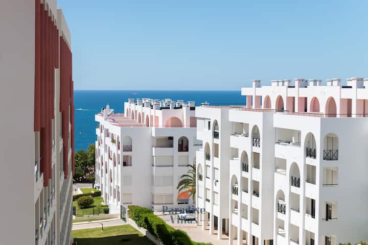 Fantastic Apartment With Sea View & Pool - Porches