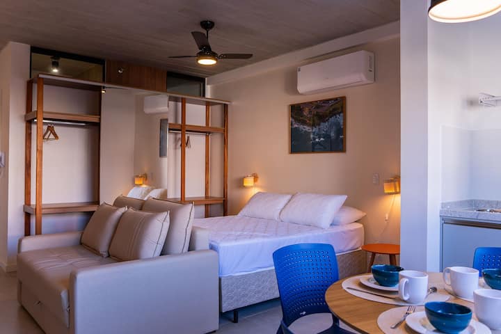 #105 Studio Na Melhor Localização Do Tenório! - Ubatuba