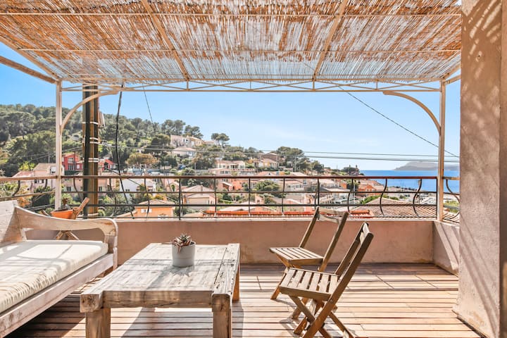 Cabanon Chic - Terrasse Vue Mer, Plages - Le Pradet