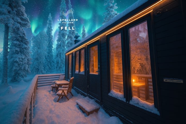 Fell Village 9|sauna|fireplace|nature|luosto3min - Rovaniemi