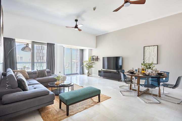 Modern 2br With Full Harbour Views In Marina! - Dubai Marina