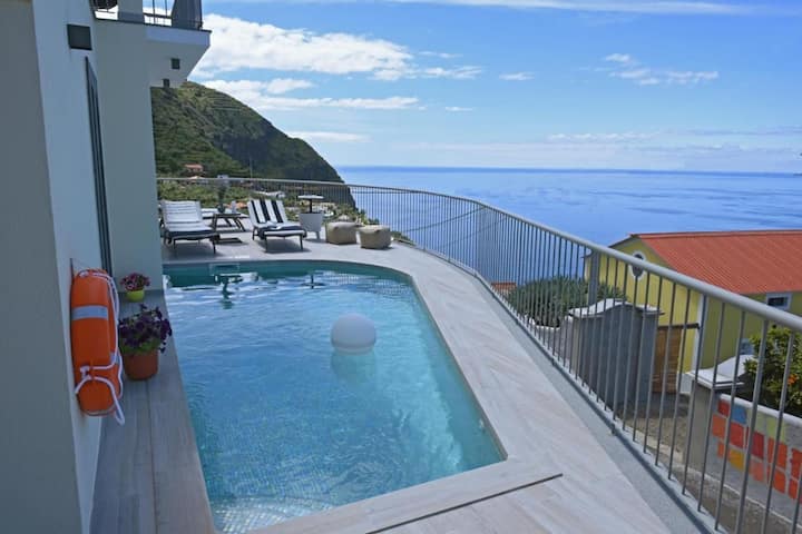 Escapade En Mer Avec Piscine Privée - Madeira