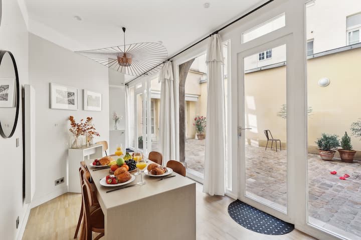 Chic 2br 2ba Near Place Des Vosges - París