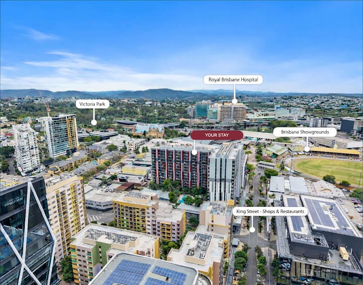 1br Near Brisbane Showgrounds & Rbwh | Parking - Balmoral